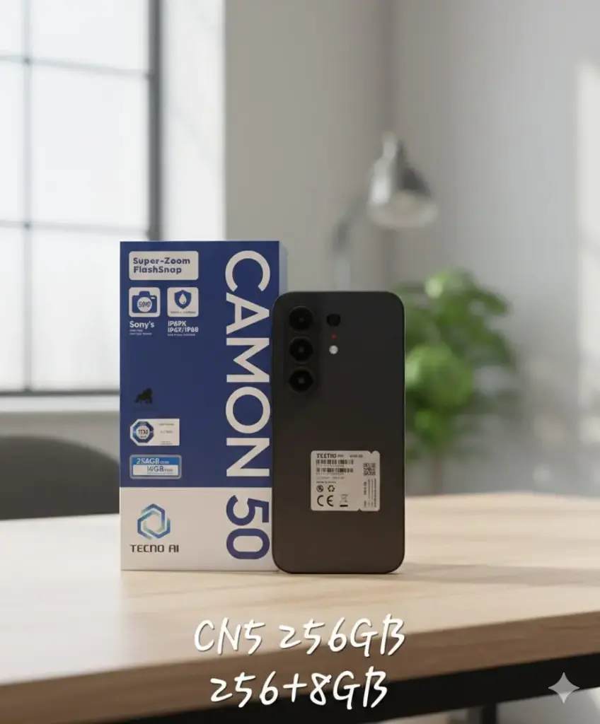 Tecno Camon 50 - 256Go | Congo Promotion